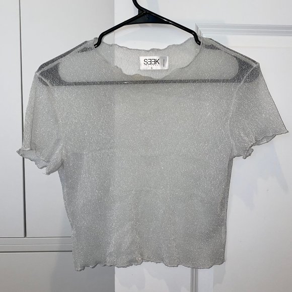 SEEK THE LABEL | Tops | Seek Lf Sparkly Top | Poshmark
